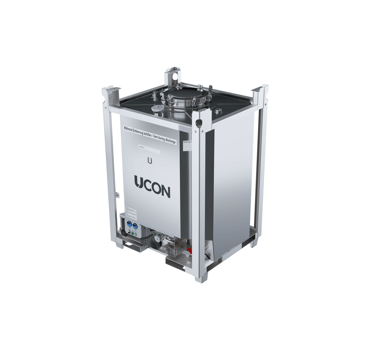 Heated IBC for liquids - UCON Container System GmbH